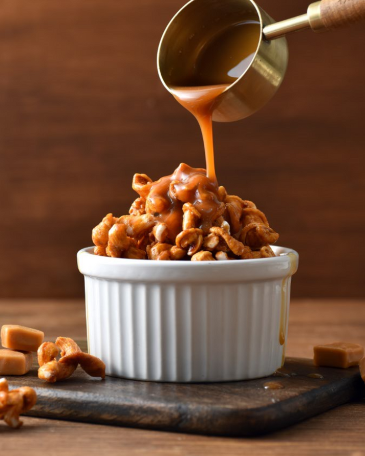 Salted Caramel Flavored Rice Popcorn – Captain Danny