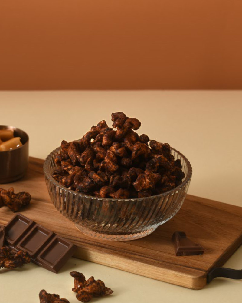 Cocoa Caramel Flavored Rice Popcorn – Captain Danny
